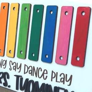 Custom Elementary Music Teacher Classroom Decor Sing Say Dance Play ...