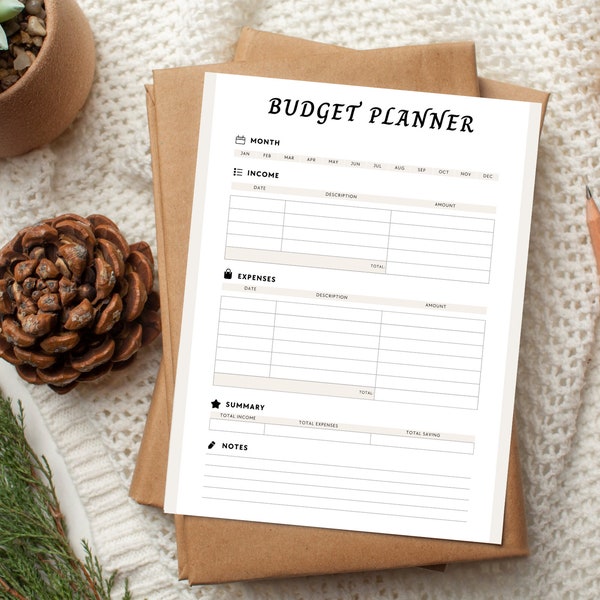 Checklist Template Printable, Simple Checklist Template, Instant ...
