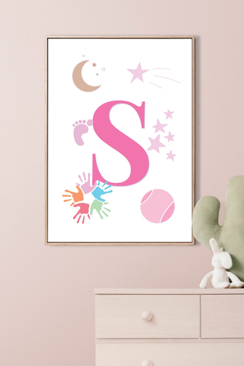 Printable Letter, Letter Sign, Letter S, Wall Art, Letters Poster ...