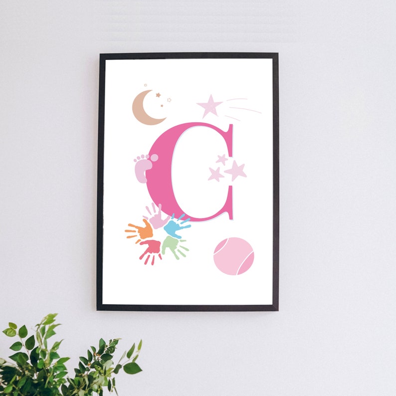 Printable Letter, Letter Sign, Letter C, Wall Art, Letters Poster ...