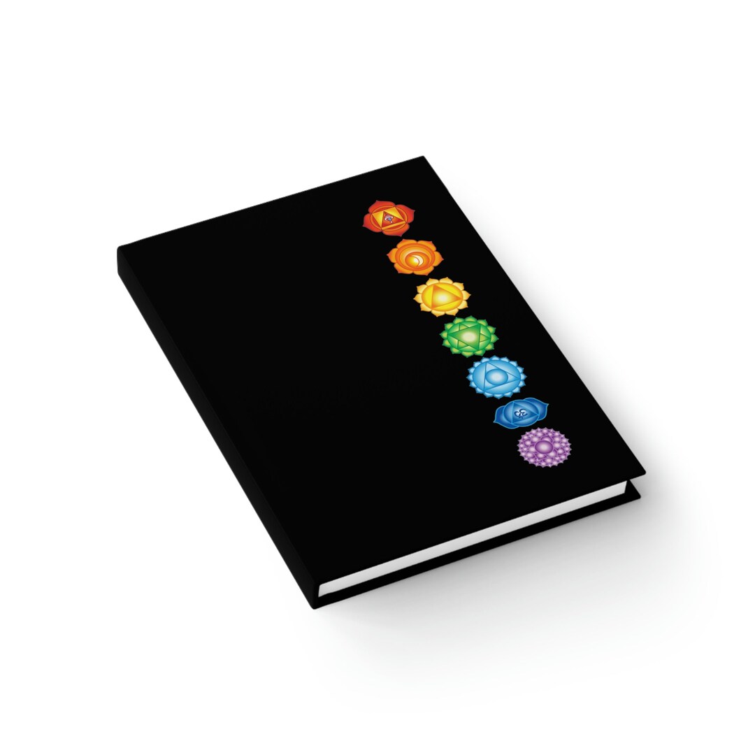Chakra Journal, Rainbow Chakra Book, Rainbow Chakra Sketchbook, Chakra ...