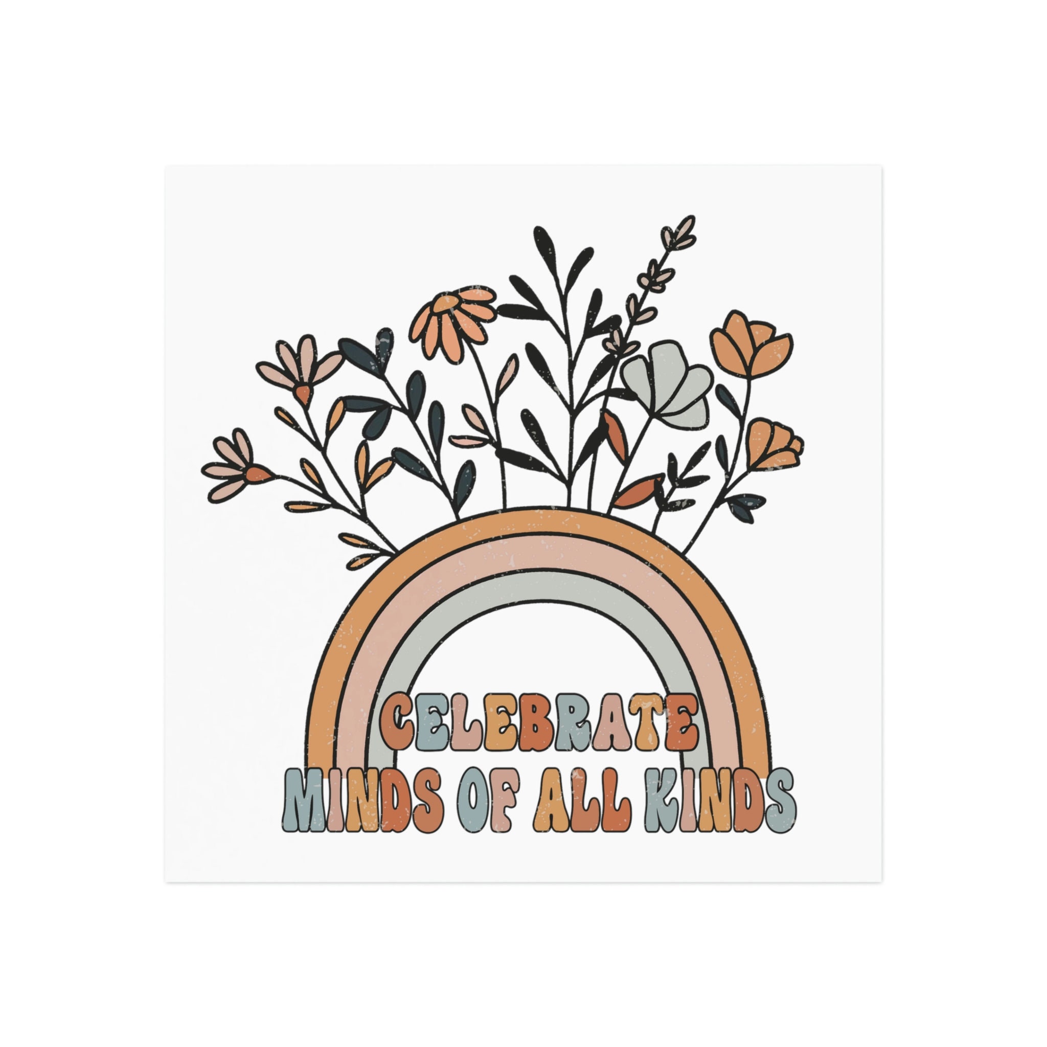 Autism Awareness Magnet Minds of All Kinds Magnet Autism - Etsy