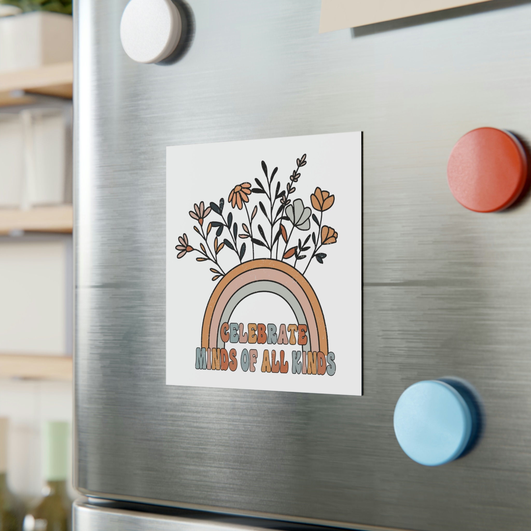 Autism Awareness Magnet Minds of All Kinds Magnet Autism - Etsy