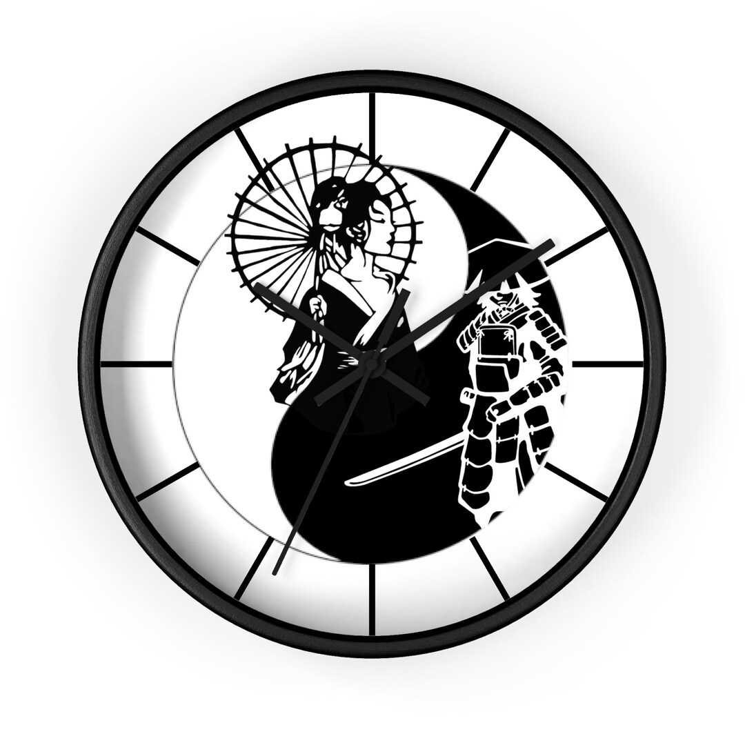 Geisha Clock, Geisha Warrior, She is Strong, Warrior Clock, Japanese ...
