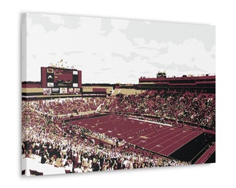 Florida State University Heritage Tower Fountain / FSU Art Print ...