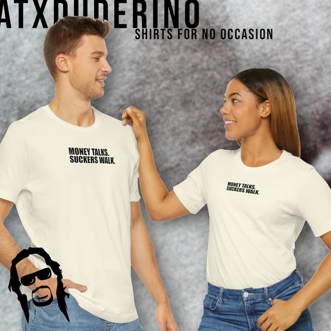 Money Talks. Suckers Walk. 80's Song Lyric, Colorful Song Lyric Tee ...