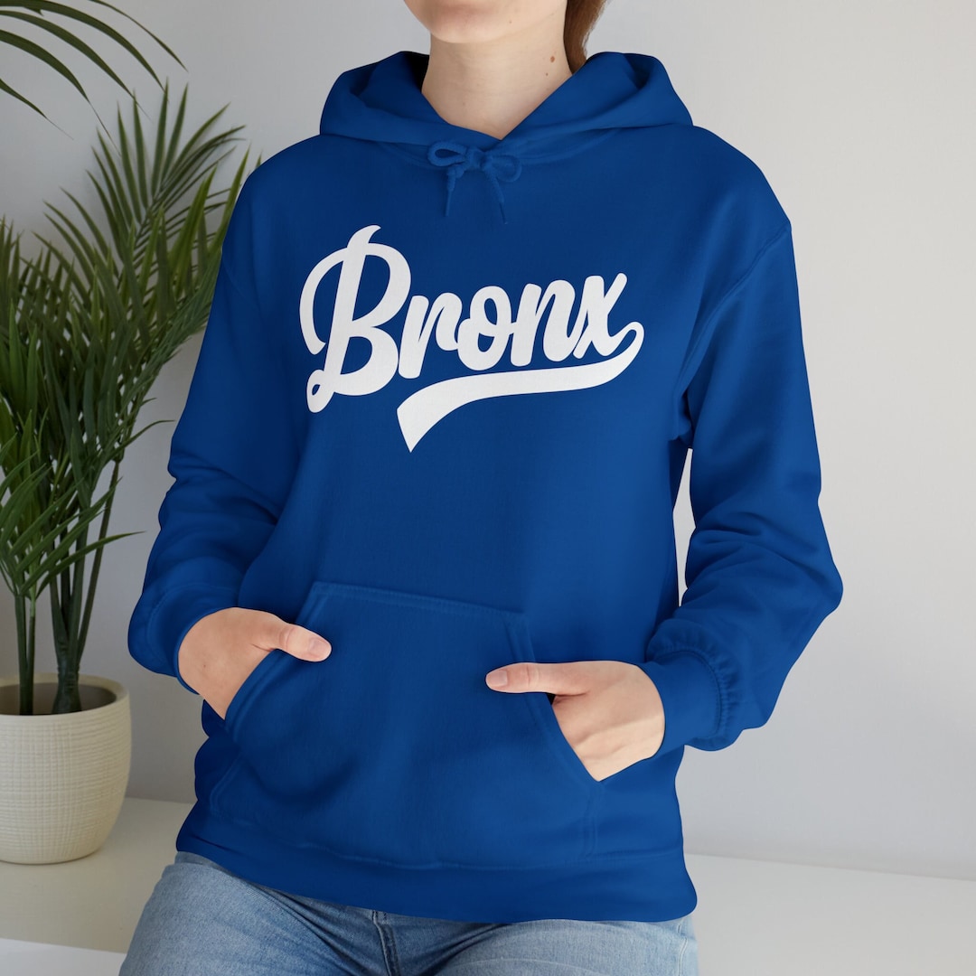 Bronx Hooded Sweatshirt, New York City, NYC Gift, Unique NYC Gift, Soft ...