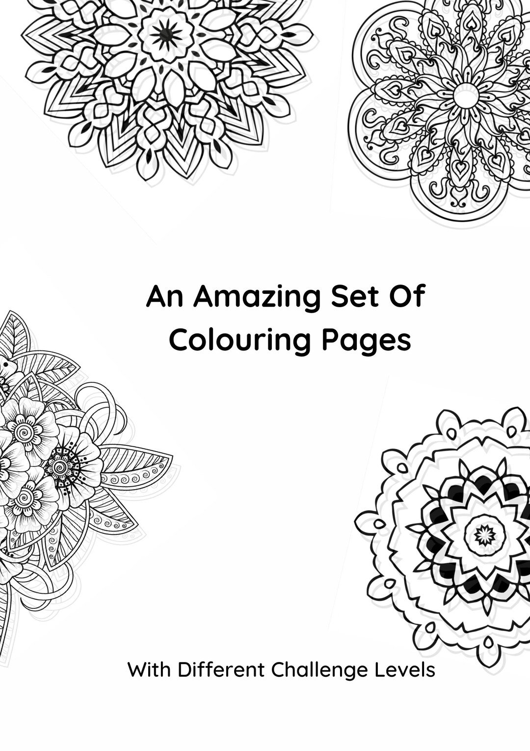 Colouring Pages, Class Colouring, Colouring Page Set, Complex, Detailed ...