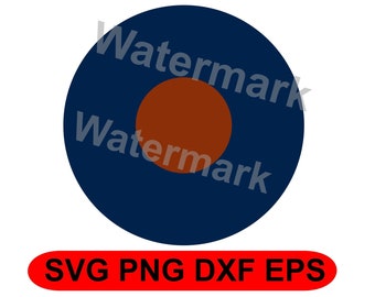 RCAF Roundel 1965-current Svg Png Dxf Eps - Etsy