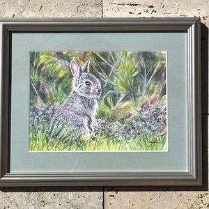 Baby Bunny Original Watercolor Painting - Etsy