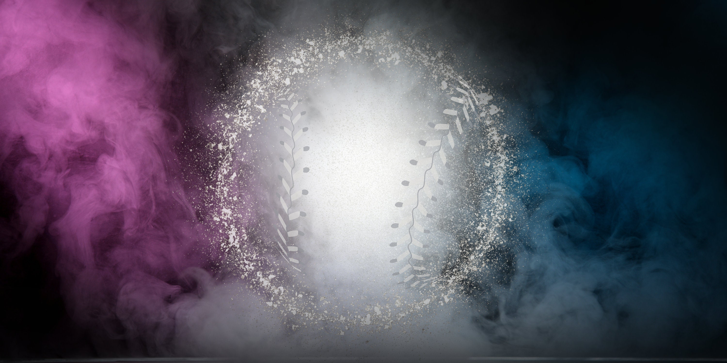 Softball or Baseball Team Banner Background (pink and Blue), Softball ...