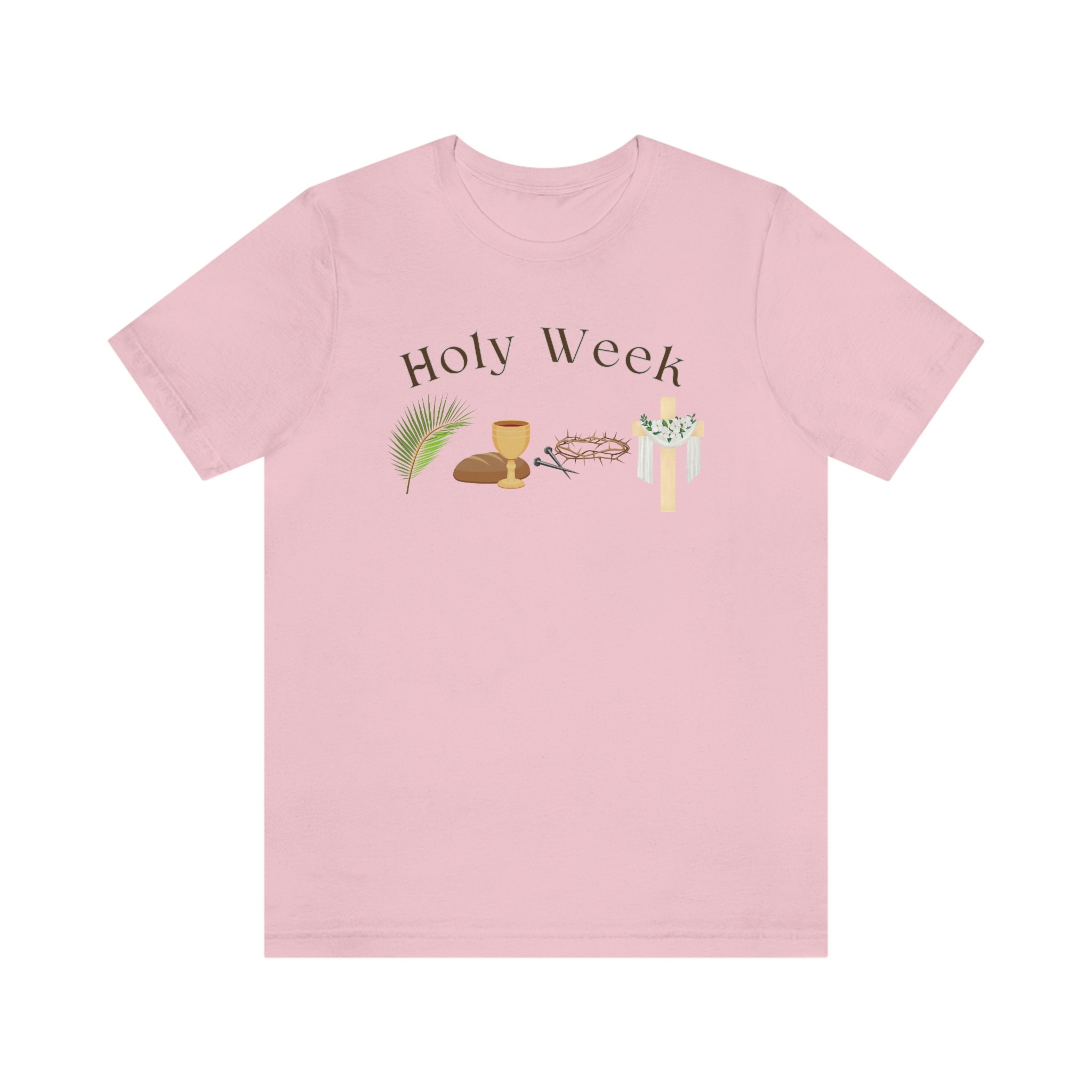 Holy Week Shirt, Triduum Tee, Catholic Holy Week Tshirt, Palm Sunday ...