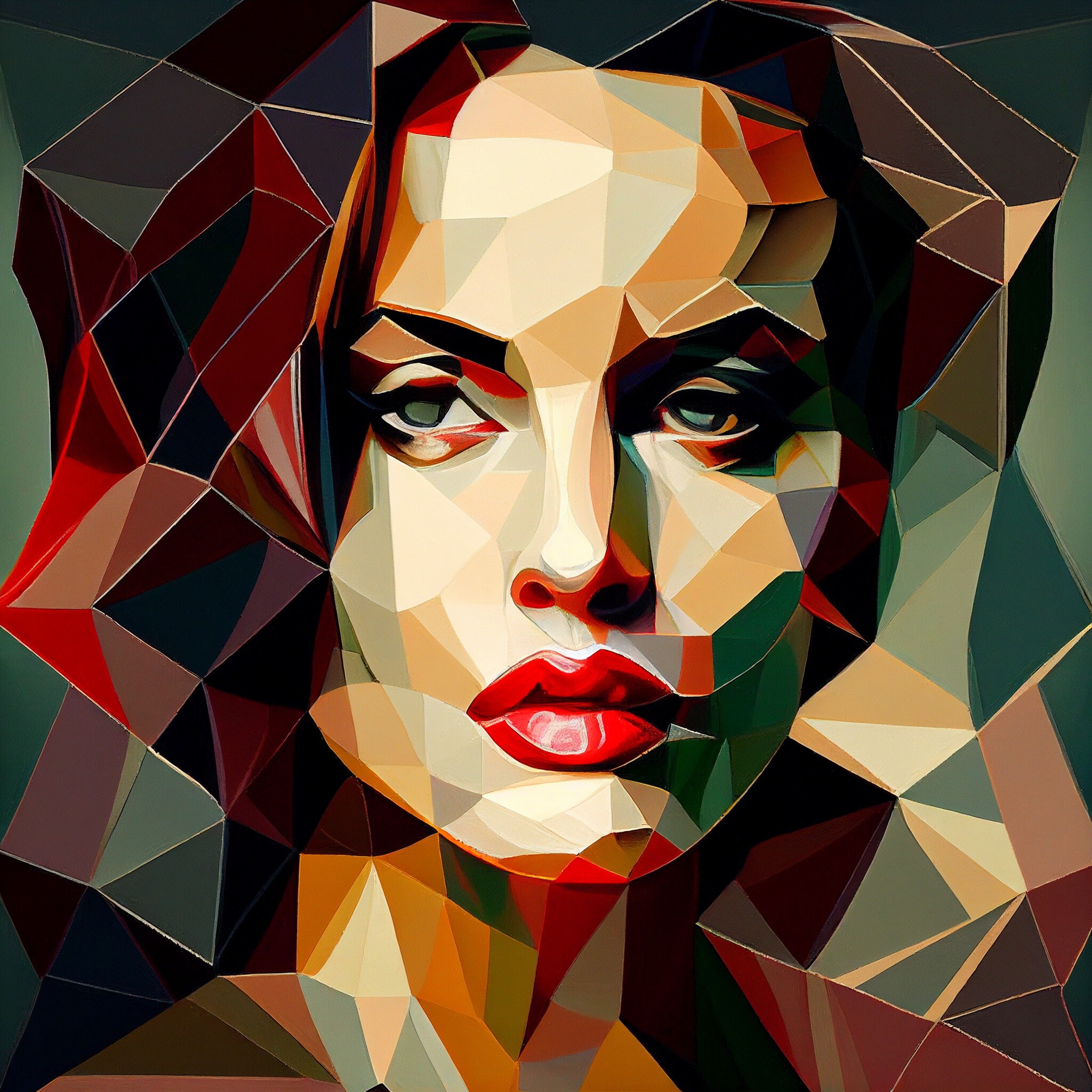 Beautiful Woman Wall Print Digital Download Print Portrait - Etsy