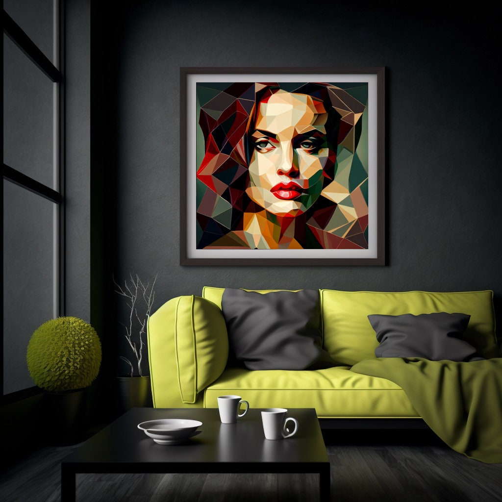Beautiful Woman Wall Print Digital Download Print Portrait - Etsy