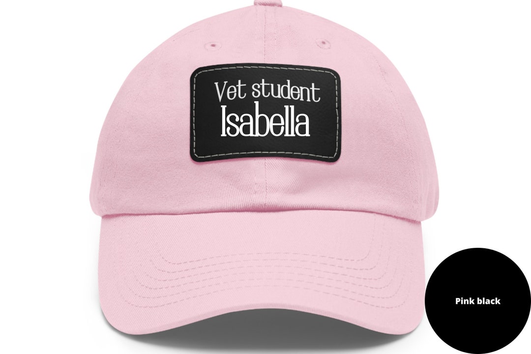 Vet Student Cap, Personalized Gift Veterinary Students, Custom Text ...