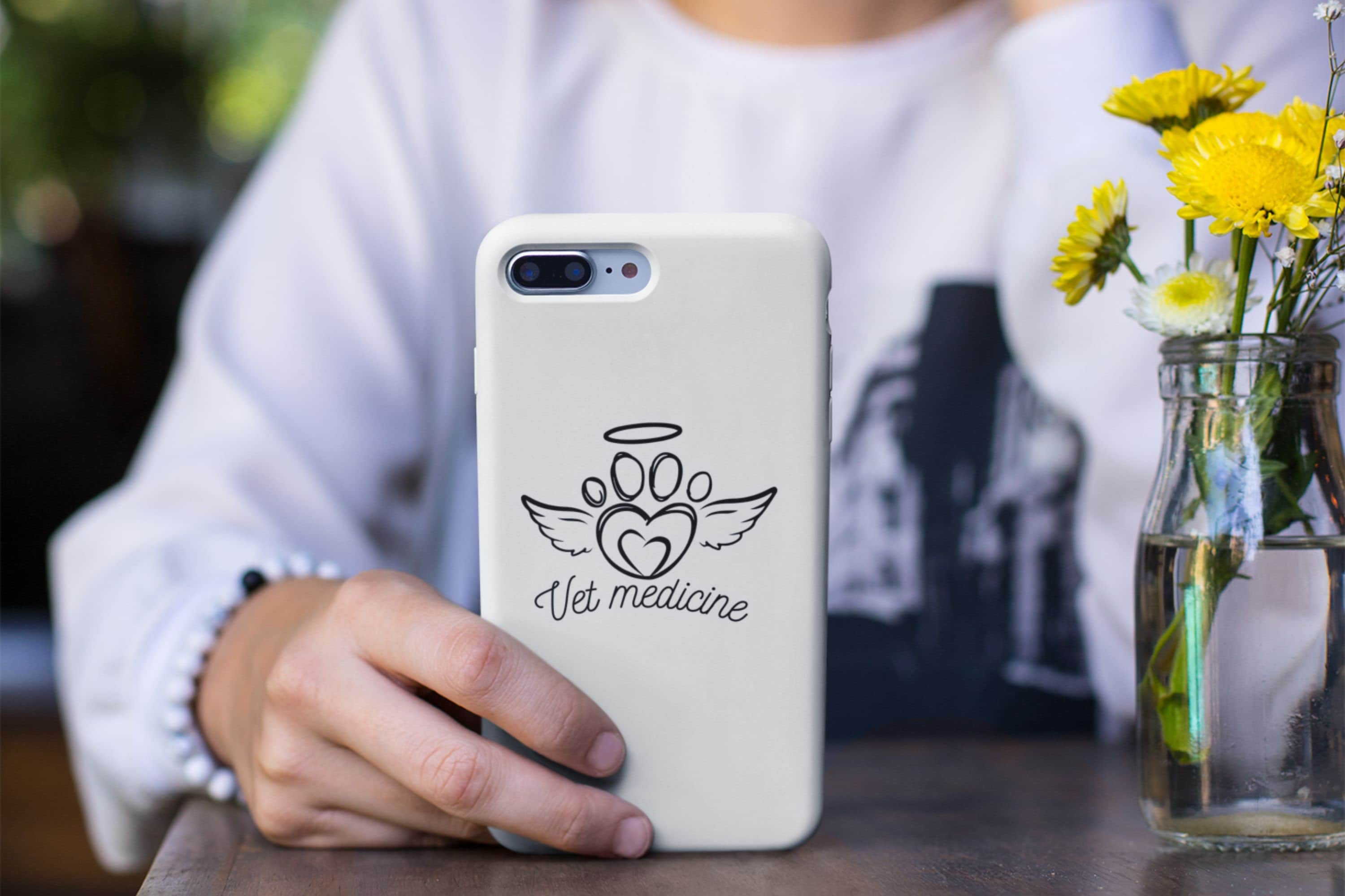 Vet Medicine Phone Case, Vet Student Phone Case, DVM Graduation Gift ...