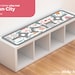 Road Themed Sticker for Ikea KALLAX Furniture Decal for Playroom ...