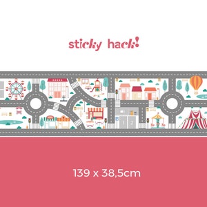 Road Themed Sticker for Ikea KALLAX - Furniture Decal for Playroom ...