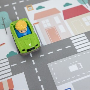 Road Themed Sticker for Ikea KALLAX - Furniture Decal for Playroom ...