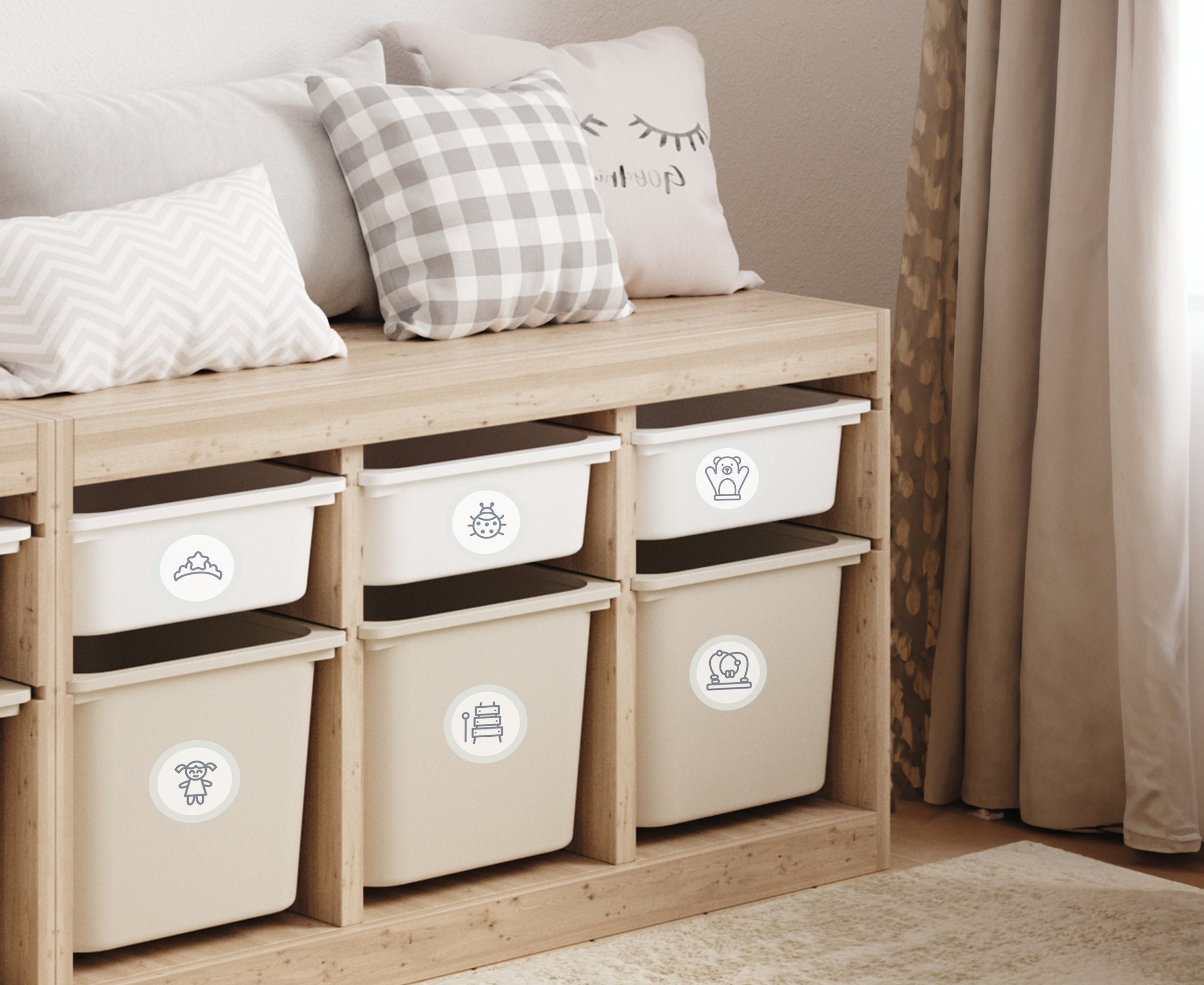 Printable Toy Labels Visual Pictures Download Perfect for - Etsy