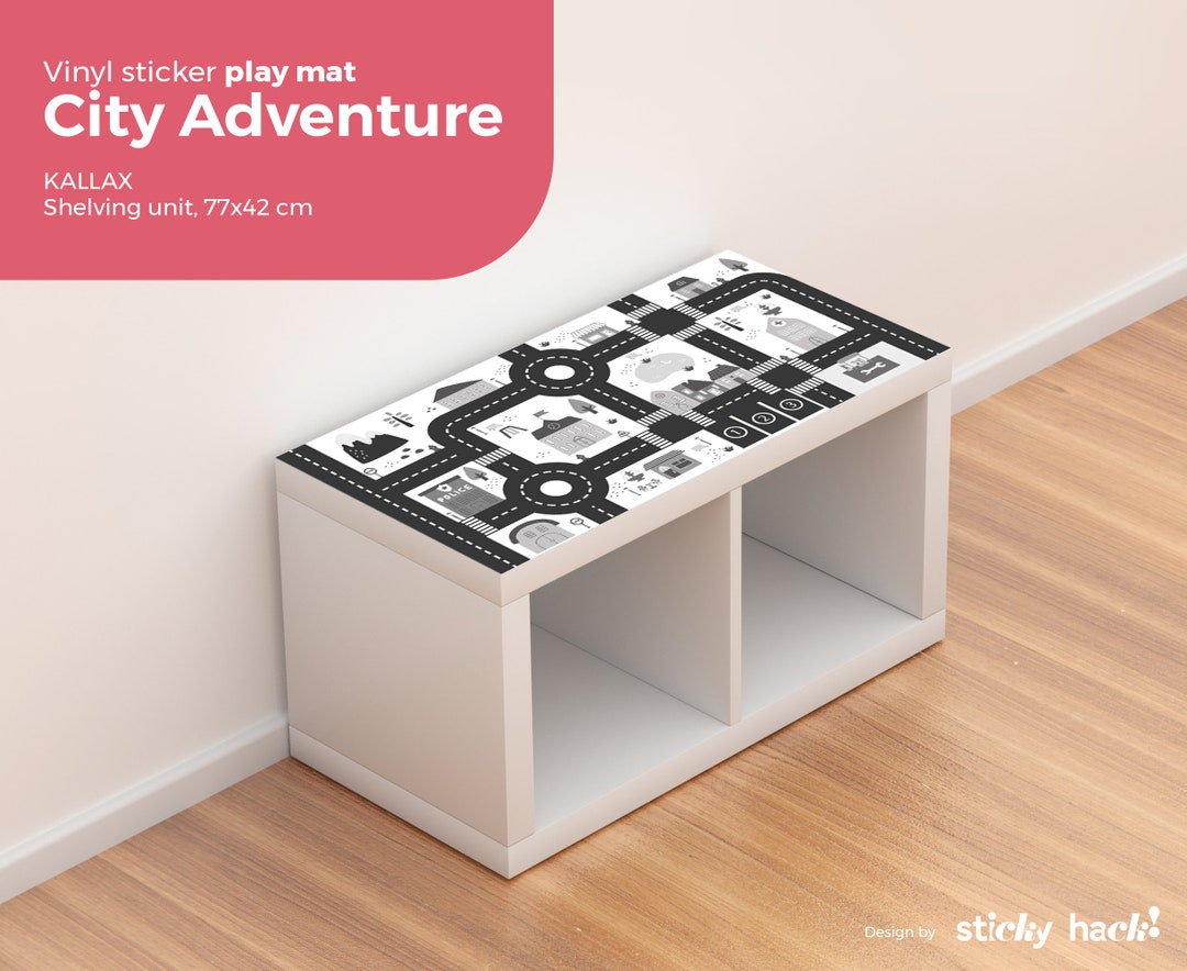 Road Sticker for Ikea KALLAX City Adventure Furniture Decal - Etsy