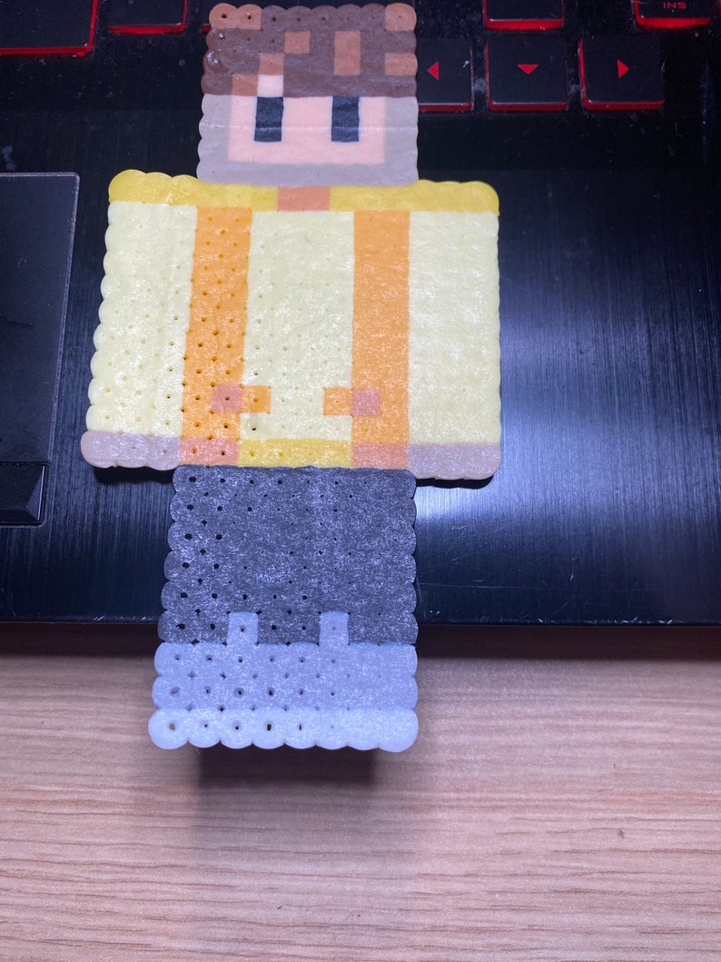 Wilbur Soot Dream SMP Minecraft Skin Perler Beads - Etsy