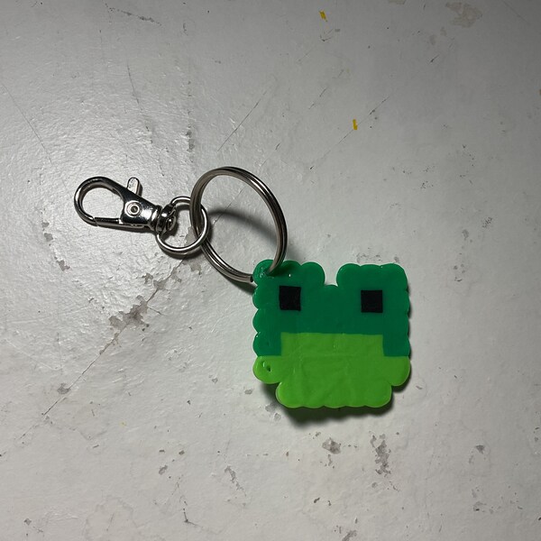 Perler Beads Keychain - Etsy