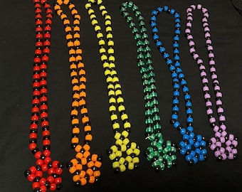 Blue Star Kandi Bead Necklace - Etsy