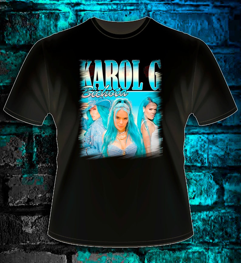 Karol G Blue Hair PNG, Doll Fans, Sublimation Design (400 DPI) - Etsy