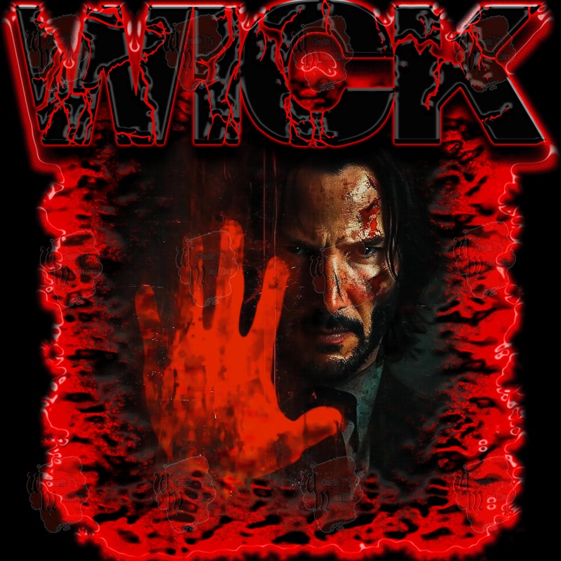 John Wick Cake Topper Printable - Etsy