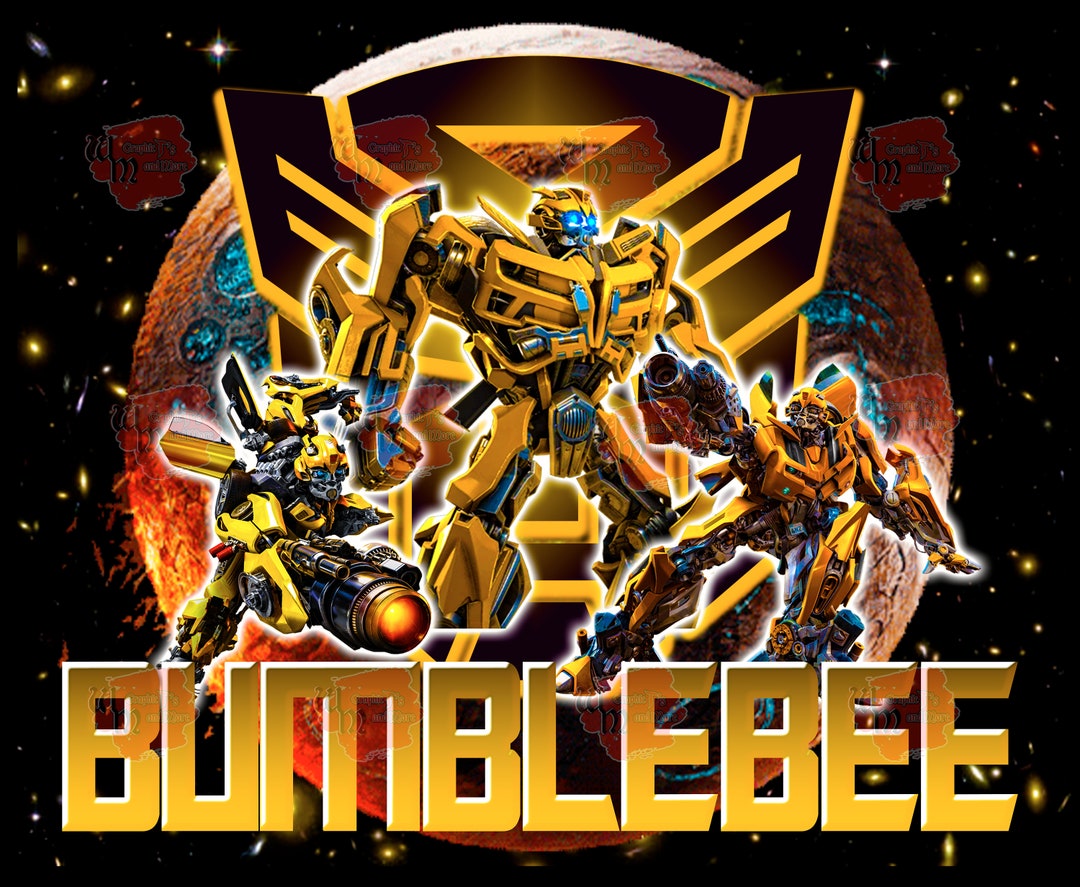 Movie Dtf, Transformers DTF, Bumblebee Design, Transformers Transfers ...