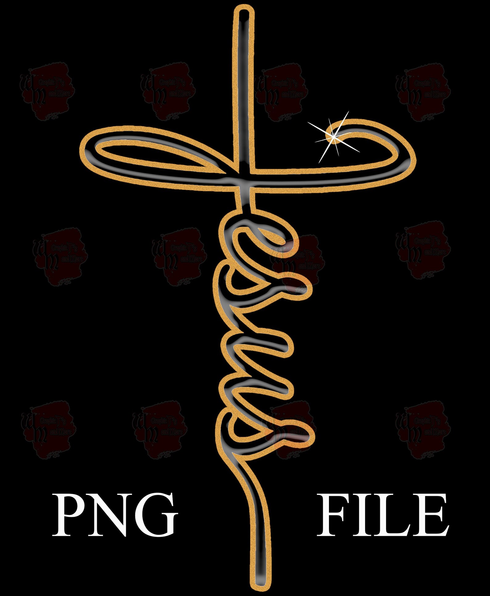 Jesus Cross, Jesus Design, Religious Png - Etsy