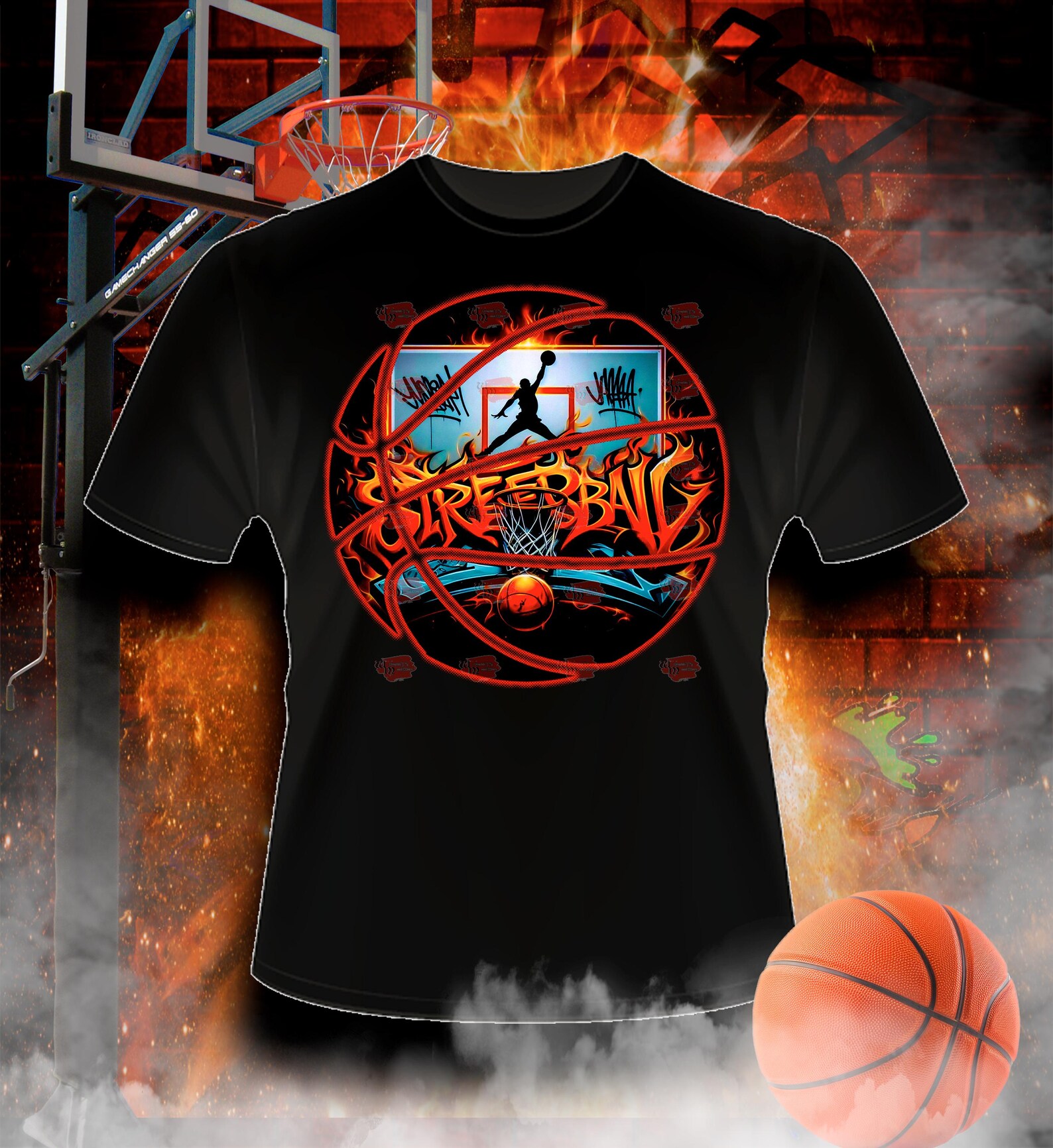 Basketball Design, Sports Design, Sports Team Design, Dtf Design, Png ...