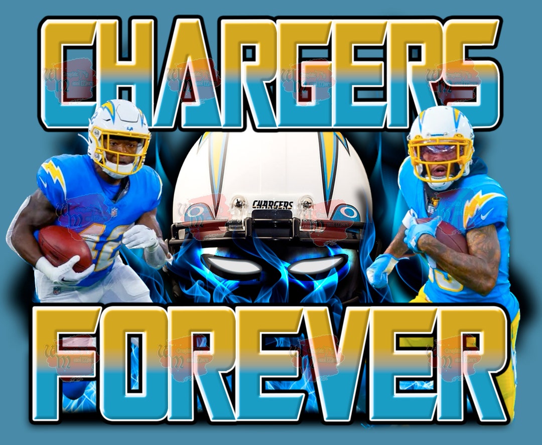 Football Team, Chargers Png Design, Dtf Design, Sport Team Design for T ...