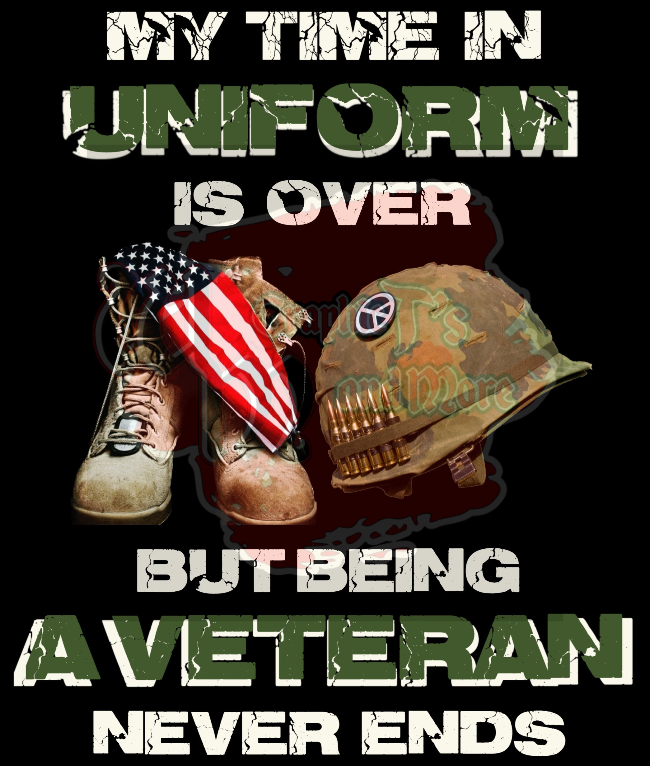 Military Veteran Design PNG, Memorial Day, Veterans Day (digital ...