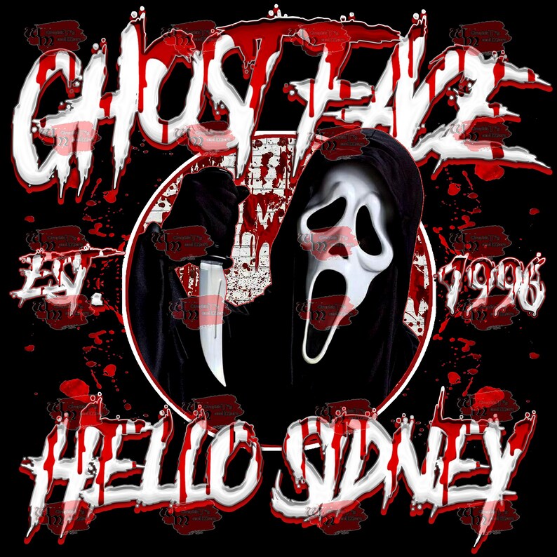 Halloween Horror Movie Character PNG Bundle, Sublimation Designs ...