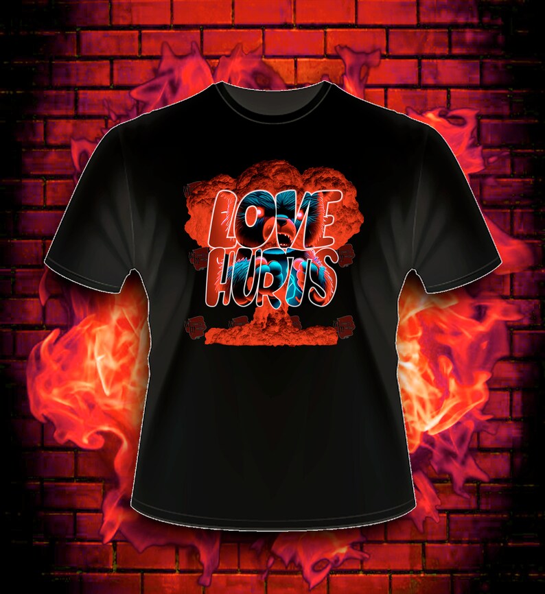 Love Hurts Design, Urban Design, Inspirational Design, PNG Design, DTF ...