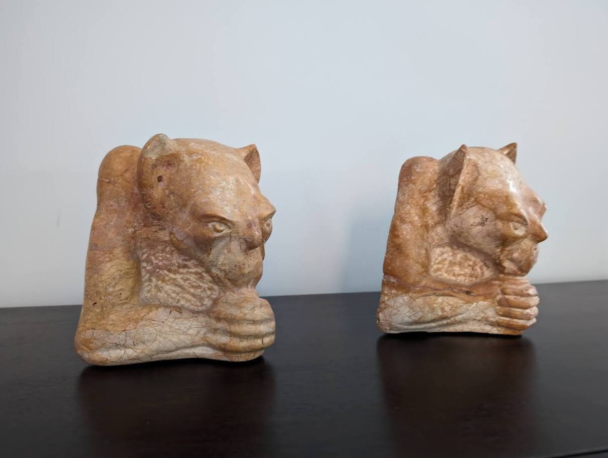 Rare Finds: Exclusive Twin Antique Gargoyle Statues From France - Etsy
