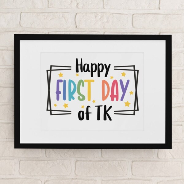 Tk Classroom Sign - Etsy
