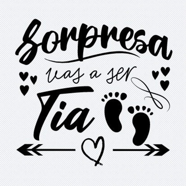 Baby Tía Svg - Etsy UK