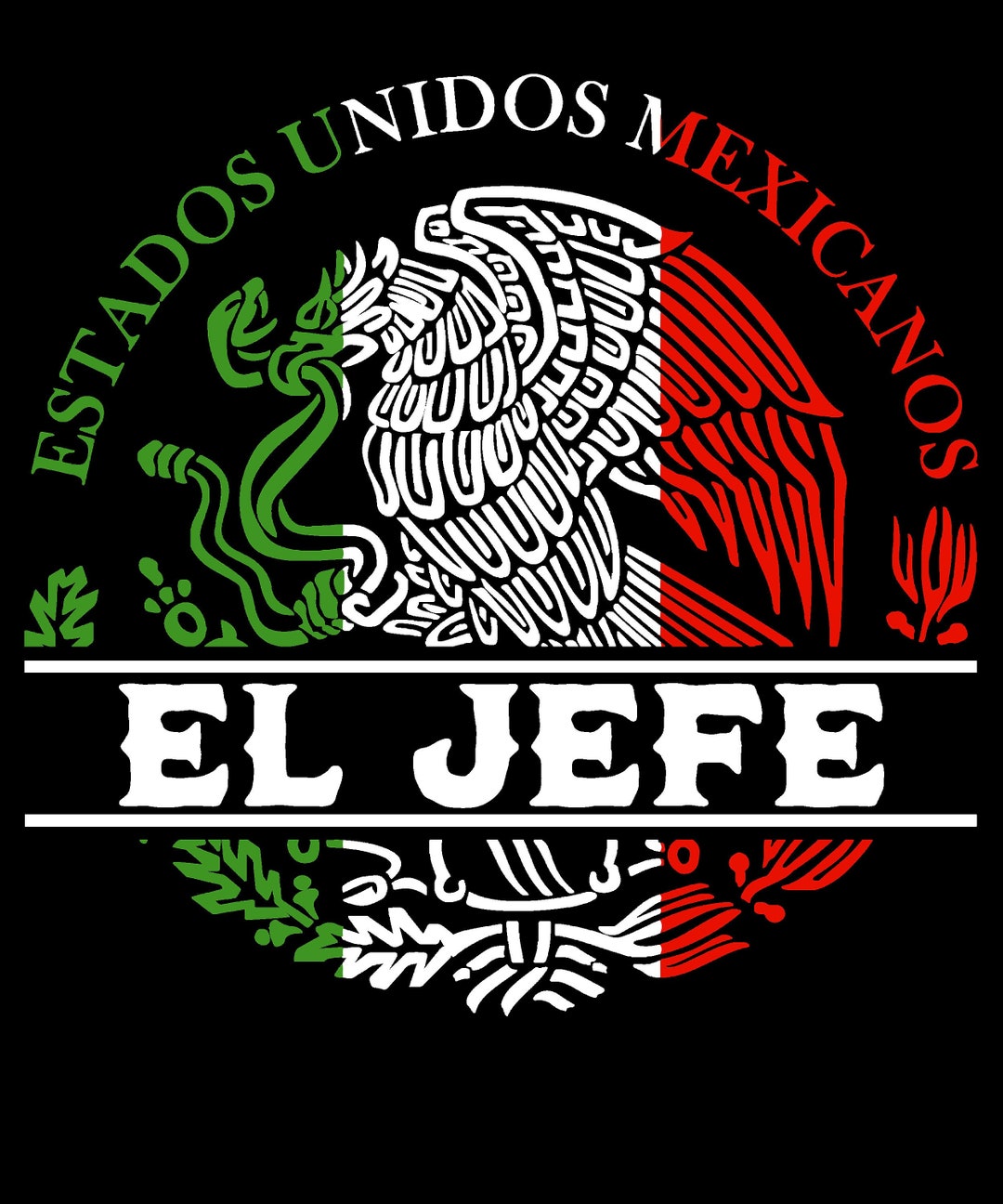 El Jefe Design Png Instant Download Crafter Gift for Mexican Dad Mexico ...