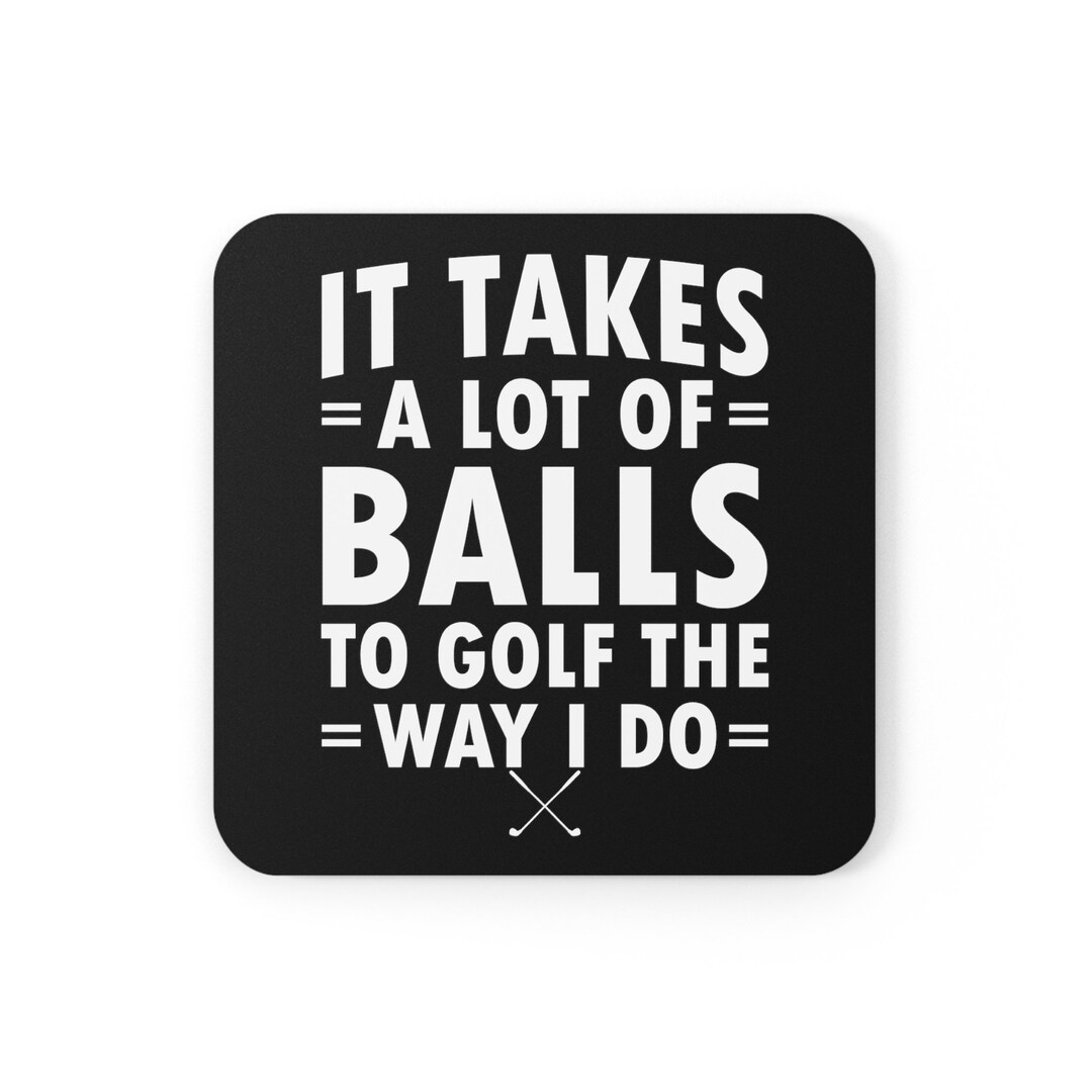 Golf Coasters Set Gifts for Golf Lovers Drink Coaster Dad - Etsy