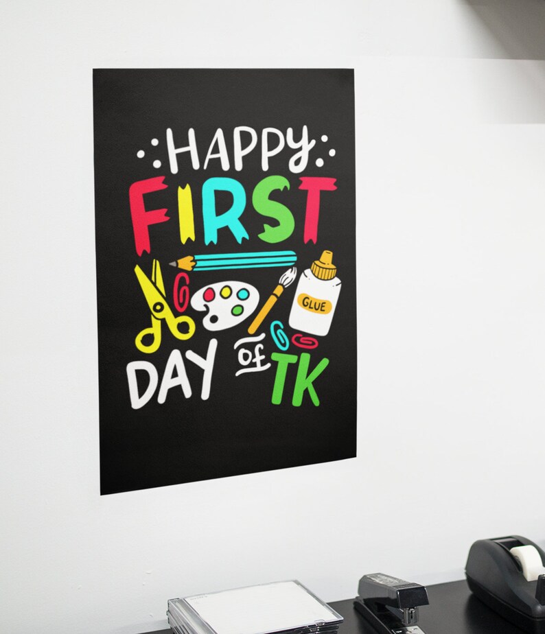 TK Sign Printable First Day of Transitional Kindergarten Svg - Etsy