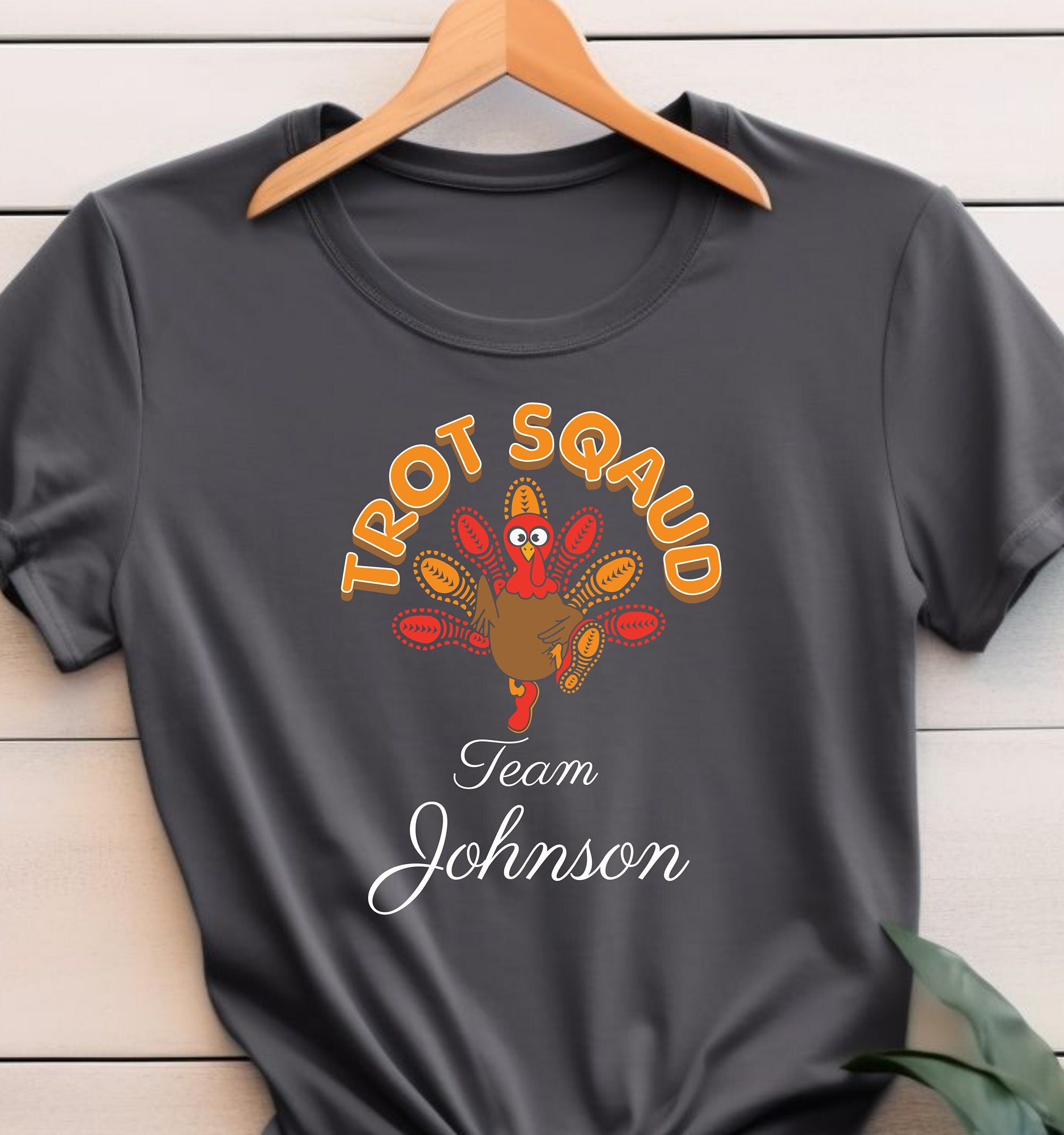 Custom Trot Squad Shirt Turkey Run Family Thanksgiving 5k - Etsy
