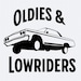 Oldies and Lowrider Svg Png Digital Download Bundle Car Oldies Party ...