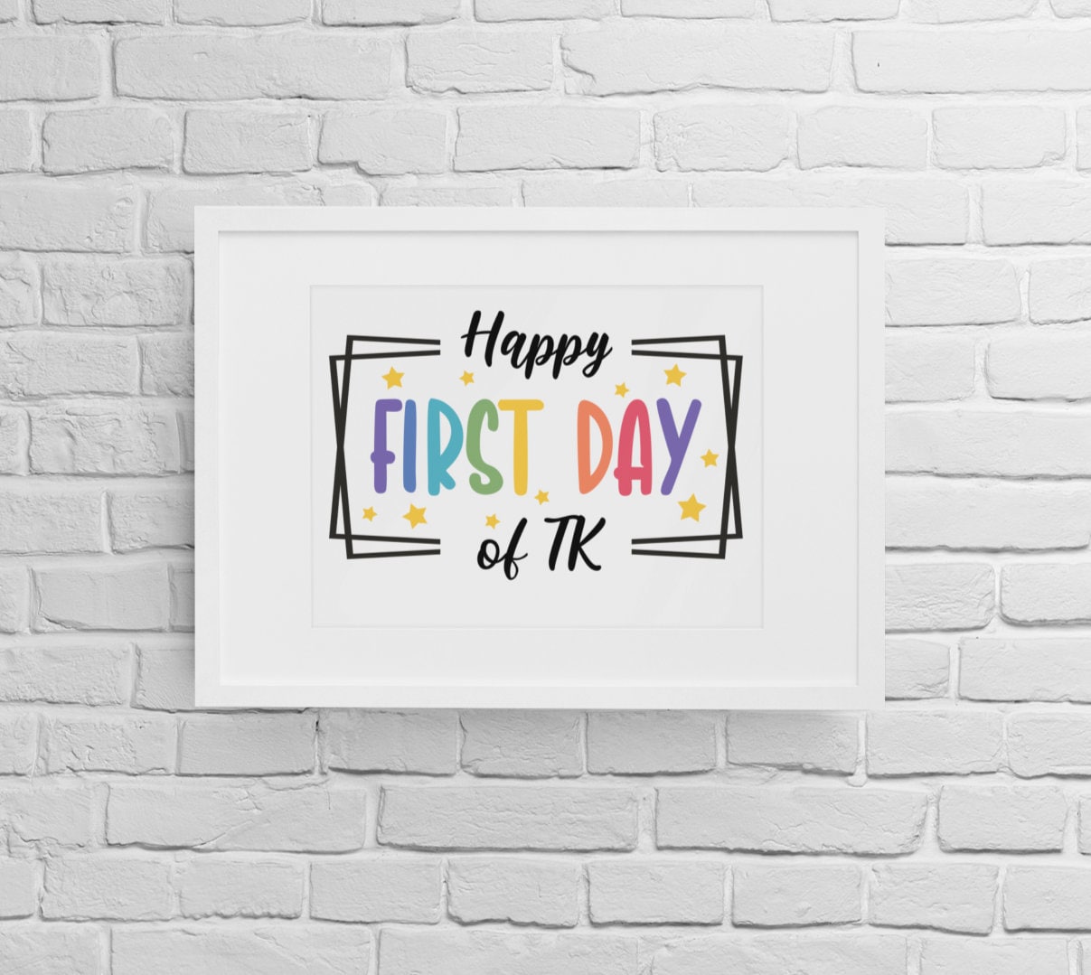 TK Sign Printable First Day of Transitional Kindergarten Svg Png ...