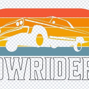 Oldies and Lowrider Svg Png Digital Download Bundle Car Oldies Party ...
