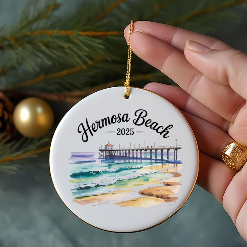 Hermosa Beach Pier Art - Etsy