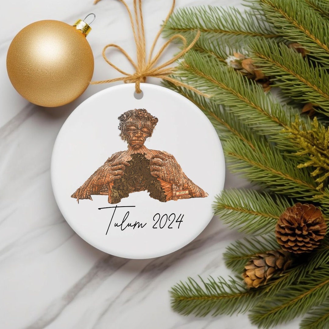 Tulum Ornament Tulum Vacation Honeymoon Ornament 2023 Christmas Wedding ...