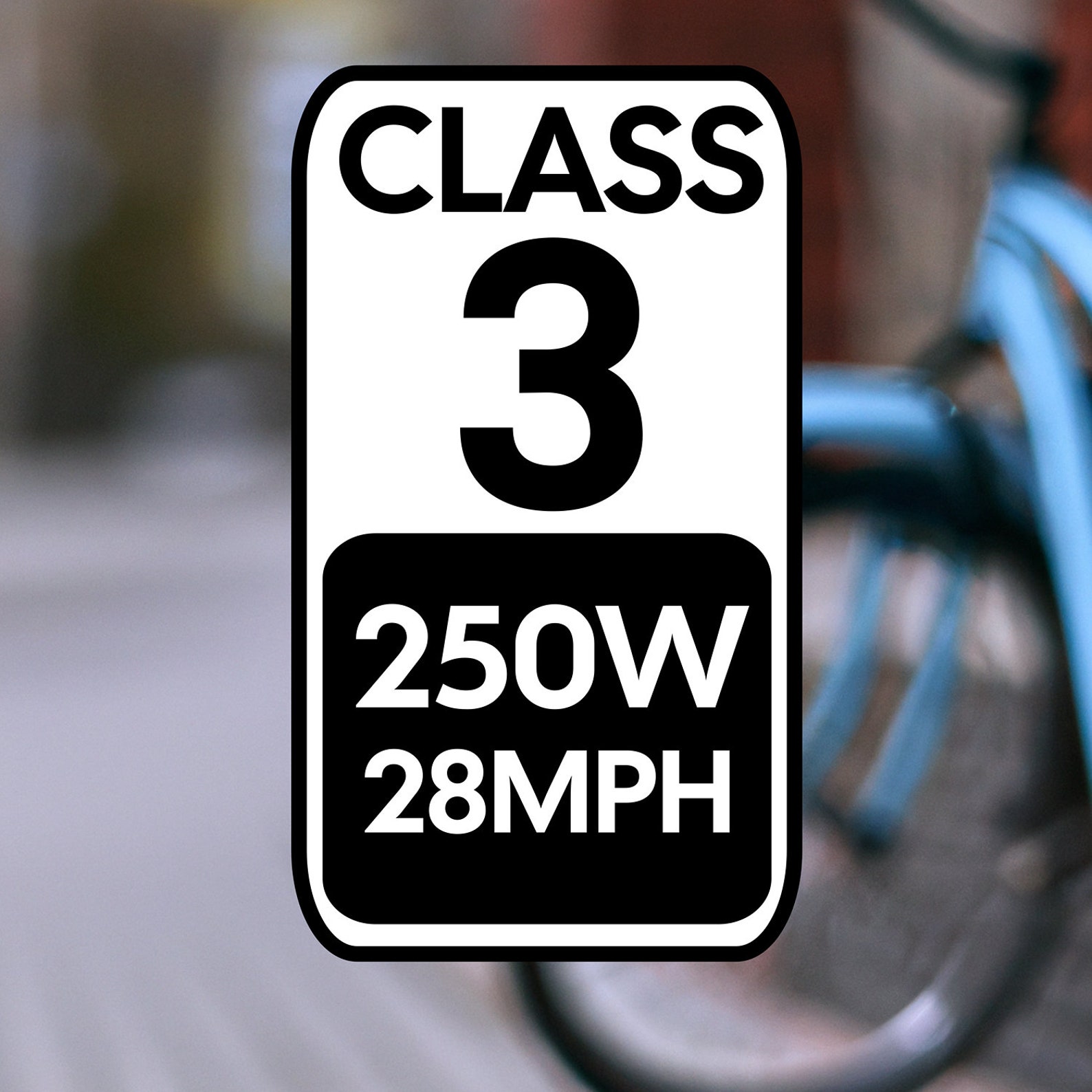 Ebike Sticker Class Electric Bike Decal Bicycle E-bike Cyclist - Etsy